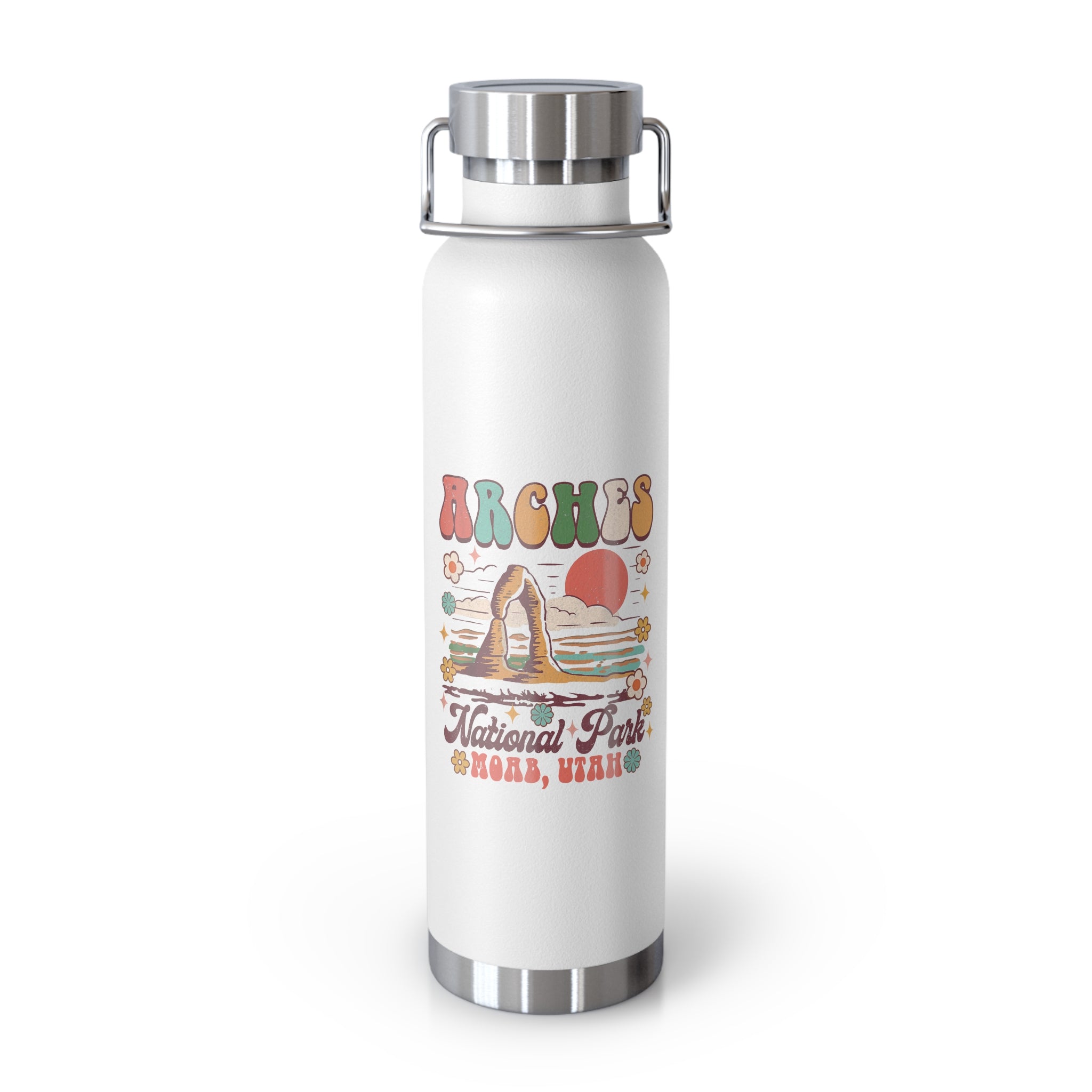 Stainless Steel Souvenir Bottle from Arches National Park Moab Utah ...